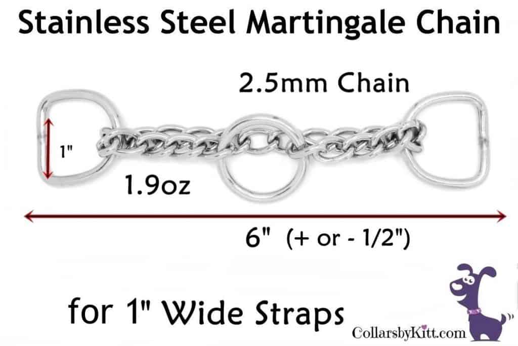 Stainless Steel Martingale Chains - Collars by Kitt